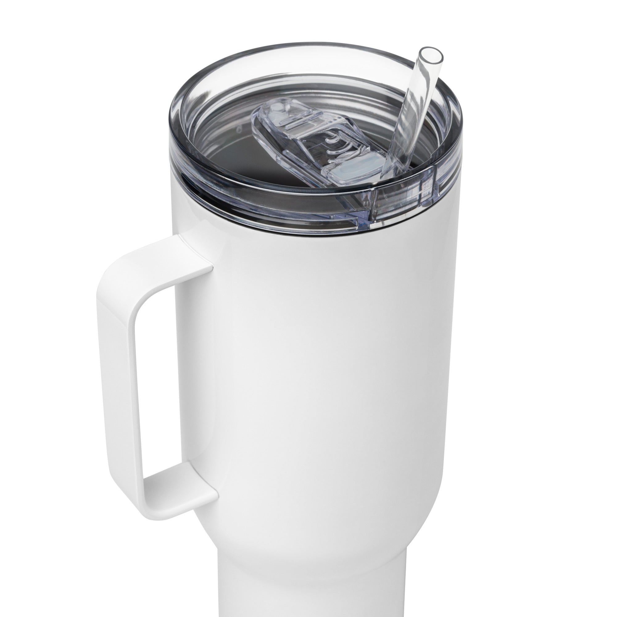 Travel mug with a handle – TCS Family Coffee
